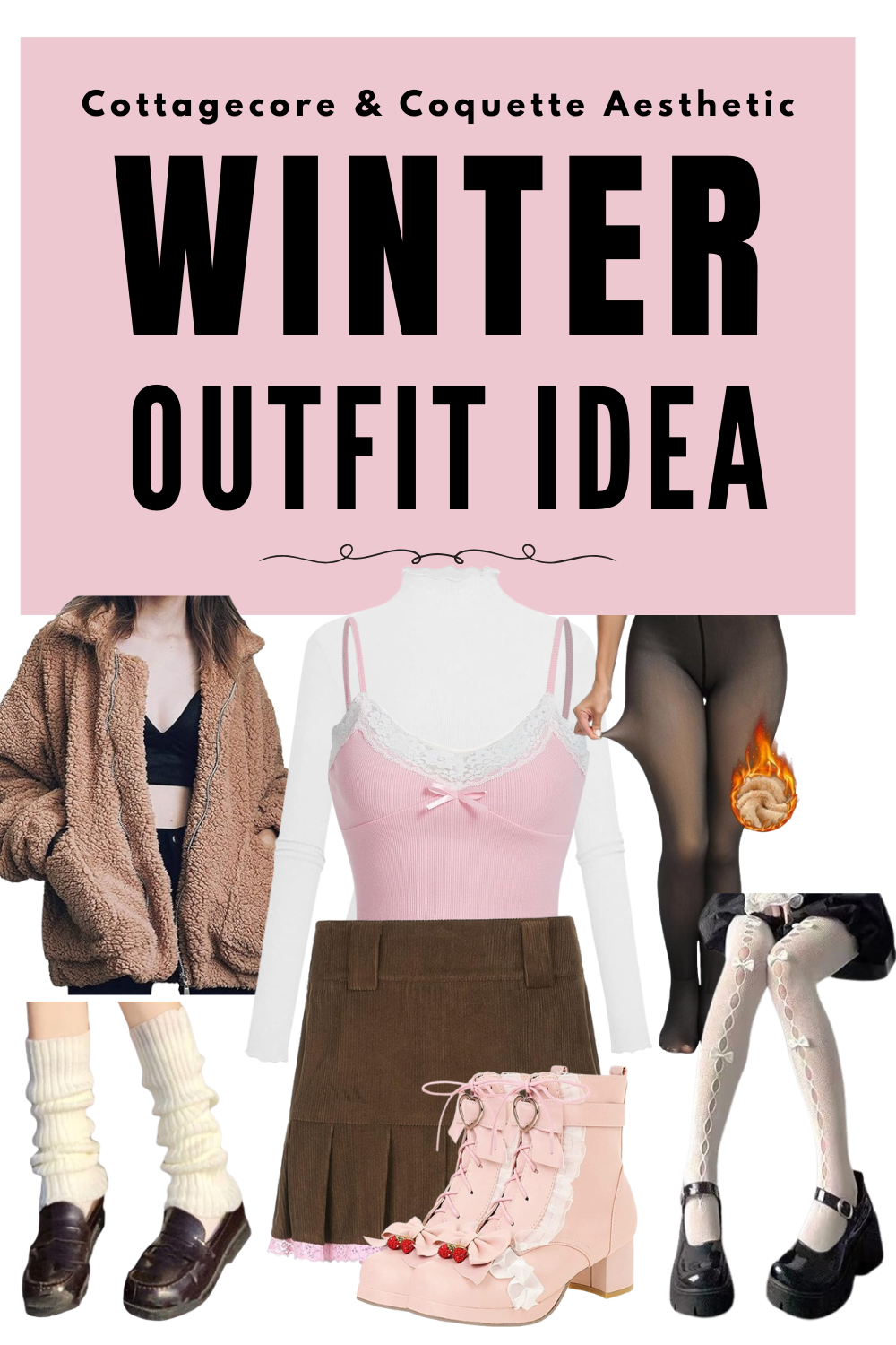 CUTE COTTAGECORE Outfit You Can Actually Wear in the Winter - Mori Core
